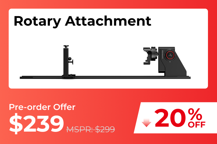 ACCELaser | Rotary Attachment